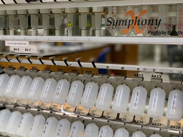 Gyros Protein Technologies Symphony® X Peptide Synthesizer | NSF BioPACIFIC MIP (DMR-2445868)